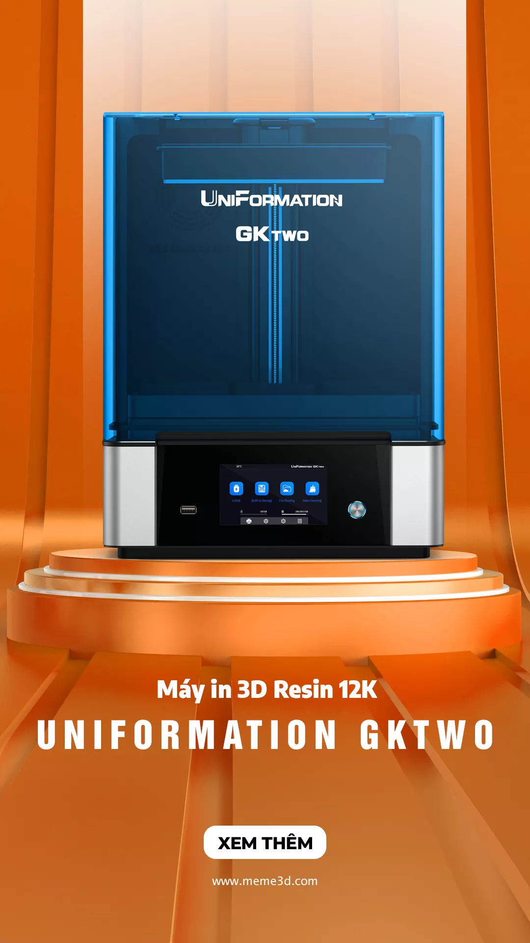 Máy In 3D FDM Elegoo Neptune 4 225*225*265mm - Meme 3D